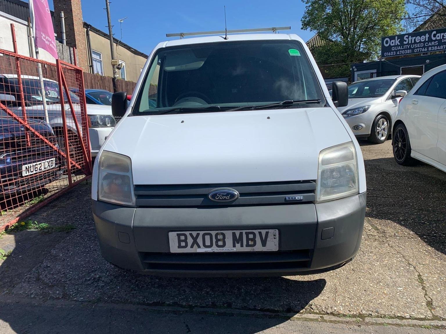 SOLD - Used FORD TRANSIT CONNECT 2008 White in Norwich, Norfolk | Oak ...